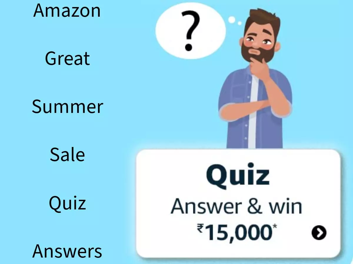 Amazon Great Summer Sale Quiz Answers: Win ₹15,000 Amazon Pay Balance