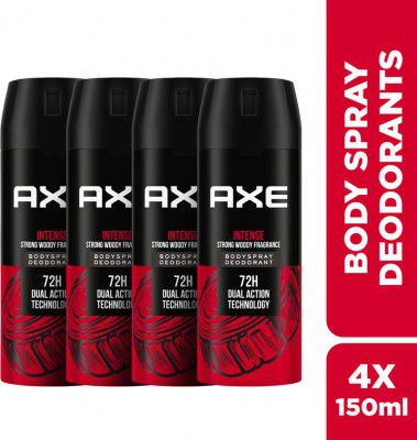 AXE intense Body Spray - For Men (150 ml, Pack of 4) | Dealsmagnet.com