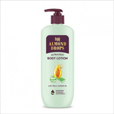 BAJAJ Almond Drops Ultralight Body Lotion (600 ml) | Dealsmagnet.com