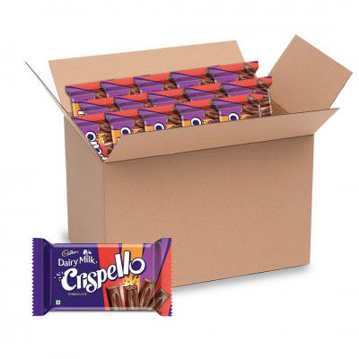 Cadbury Dairy Milk Crispello Chocolate Bar, 35 g (Pack of 15 ...