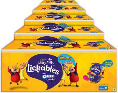 Cadbury Dairy Milk Lickables Chocolate with Oreo Chunks Special Kids ...