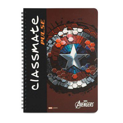 Classmate 1 Subject Notebook - Unruled, 180 Pages, Spiral Binding, Soft ...
