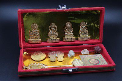 Dharmsaar Premium Dhan Lakshmi Kuber Yantra Box (12 Items ...