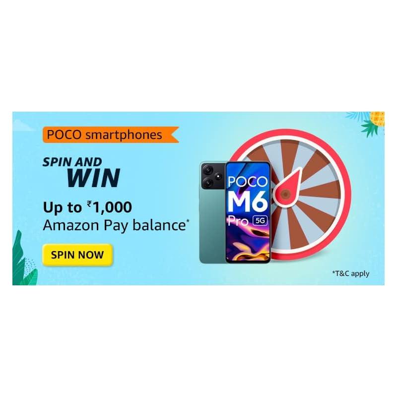Amazon Quiz: POCO M6 Pro comes with a massive battery of