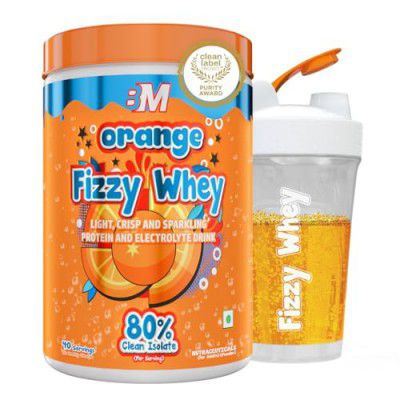 Fizzy Whey Clear Whey Protein isolate + Electrolytes| 80% Protein,0g ...