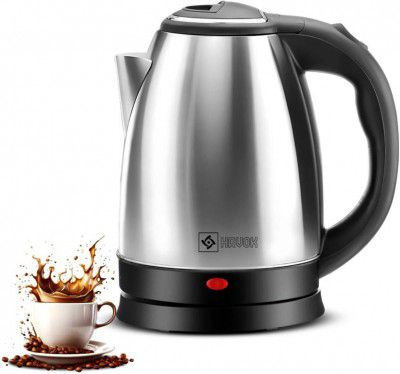 Havok Electric Kettle with Stainless Steel Body (Silver & Black ...