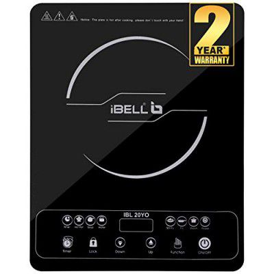 iBELL 20 YO Induction Cooktop 2000W with Full Touch Control, Auto Shut ...