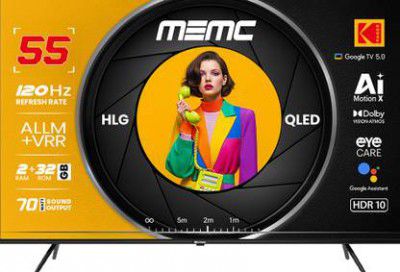 KODAK MotionX (55") QLED Ultra HD (4K) Smart Google TV (55MX8888 ...