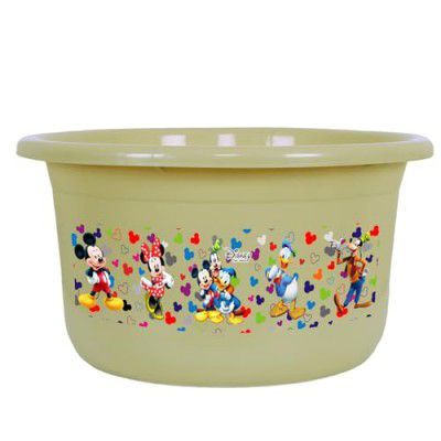 Kuber Industries Disney Bath Tub | Feeding Pan and Versatile Utility ...