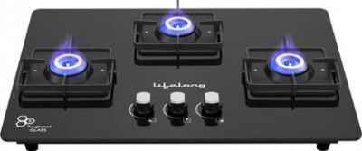 Lifelong Ember LLHT933 Hob Top with Battery Operated Ignition Glass ...