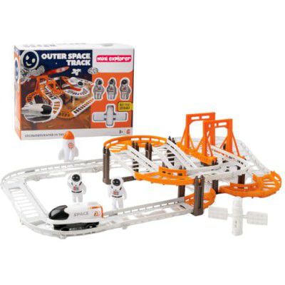 Mini Explorer DIY Space Train Track Set for Kids | Dealsmagnet.com