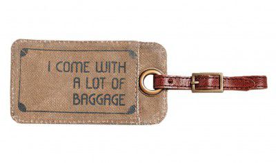 Mona B Canvas Luggage Tags, Bag Tag ,Travel Id Label for Baggage ...