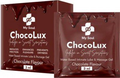 My Soul Chocolux Edible Chocolate Lube | 10 Sachets (3ml Each) Intimate ...
