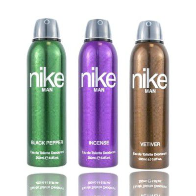 Nike Unisex Black Pepper + Incense + Vetiver Fresh Spray Deodorant - 3 ...
