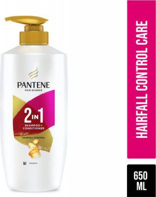 PANTENE Hair Science 2in1 Hairall Control Shampoo+Conditioner - 650 ml ...