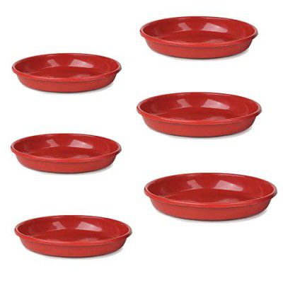 Plants Bottom Plate, Drip Tray for Plants, Gamla, Terracotta Color| (8 ...