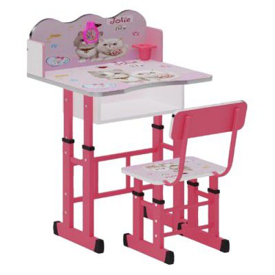 Royaloak Jolly Kids Study Table Set | Ergonomic Design | Ideal for Kids ...