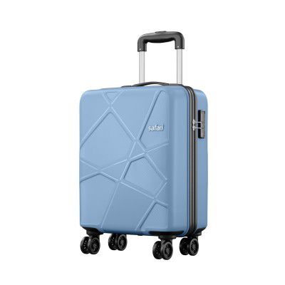 Safari Pentagon Plus 55 Cms Small Size Cabin Hardshellside ...