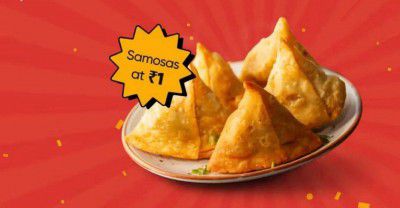 Samosa Rs.1 @ swiggy | Dealsmagnet.com