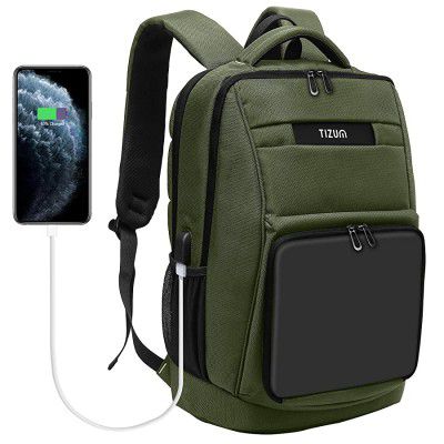 Tizum Z28- 13 Inch/14 Inch/15.6 Inch Laptop Backpack with USB Charging ...