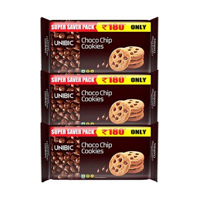 Unibic Choco Chip Cookie - 500g (Pack of 3) | Dealsmagnet.com