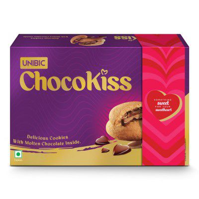 Unibic Choco Kiss | Limited Edition Choco filled Cookies | 500G ...