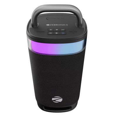 Zebronics Wireless Bluetooth Party Speaker, 100W, Upto 5Hrs Playback ...
